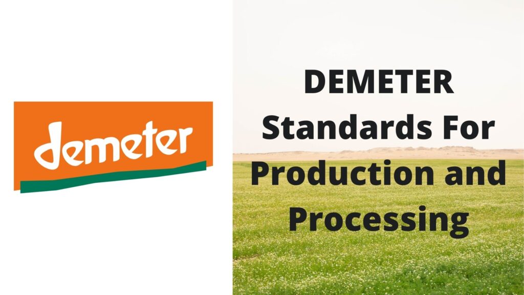 Demeter Standard for Production and processing – Ebda Earth
